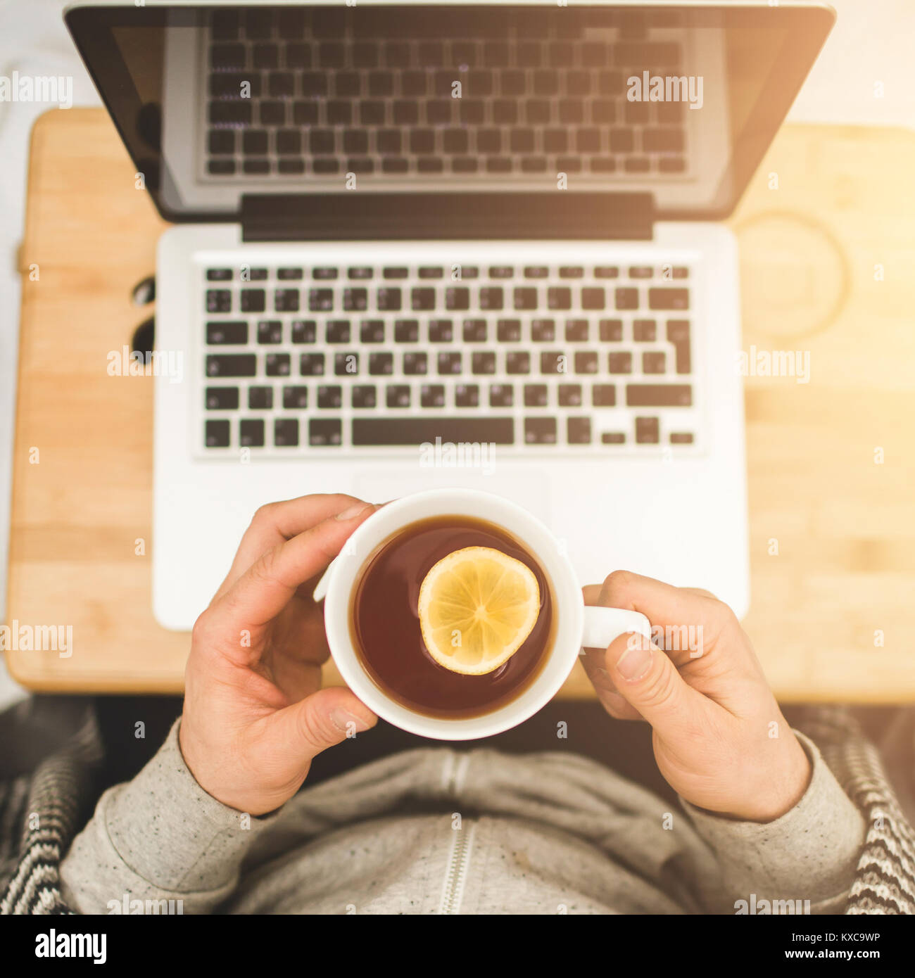 Male student laptop notebook hi-res stock photography and images - Alamy