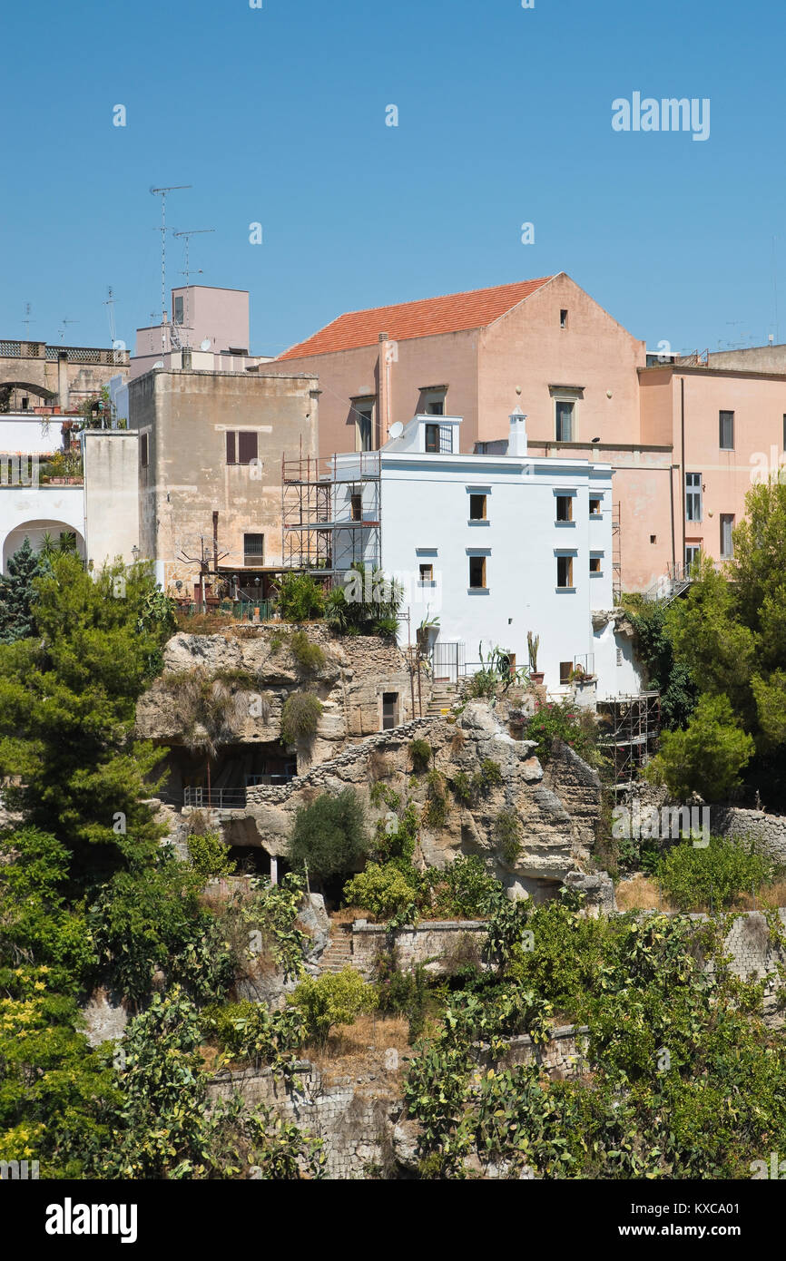 Panoramic view of Massafra. Puglia. Italy Stock Photo - Alamy