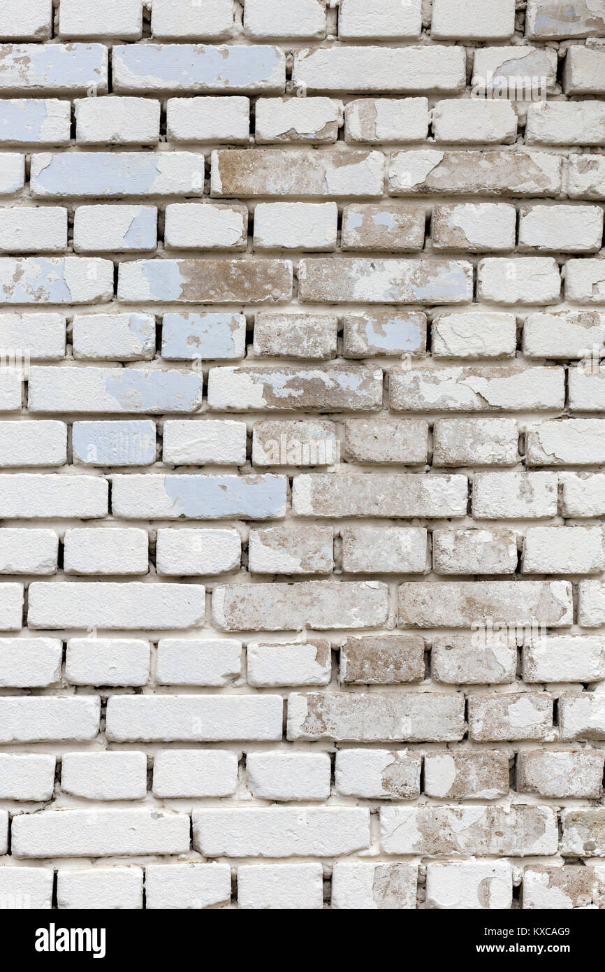Background texture of a old white brick wall Stock Photo - Alamy