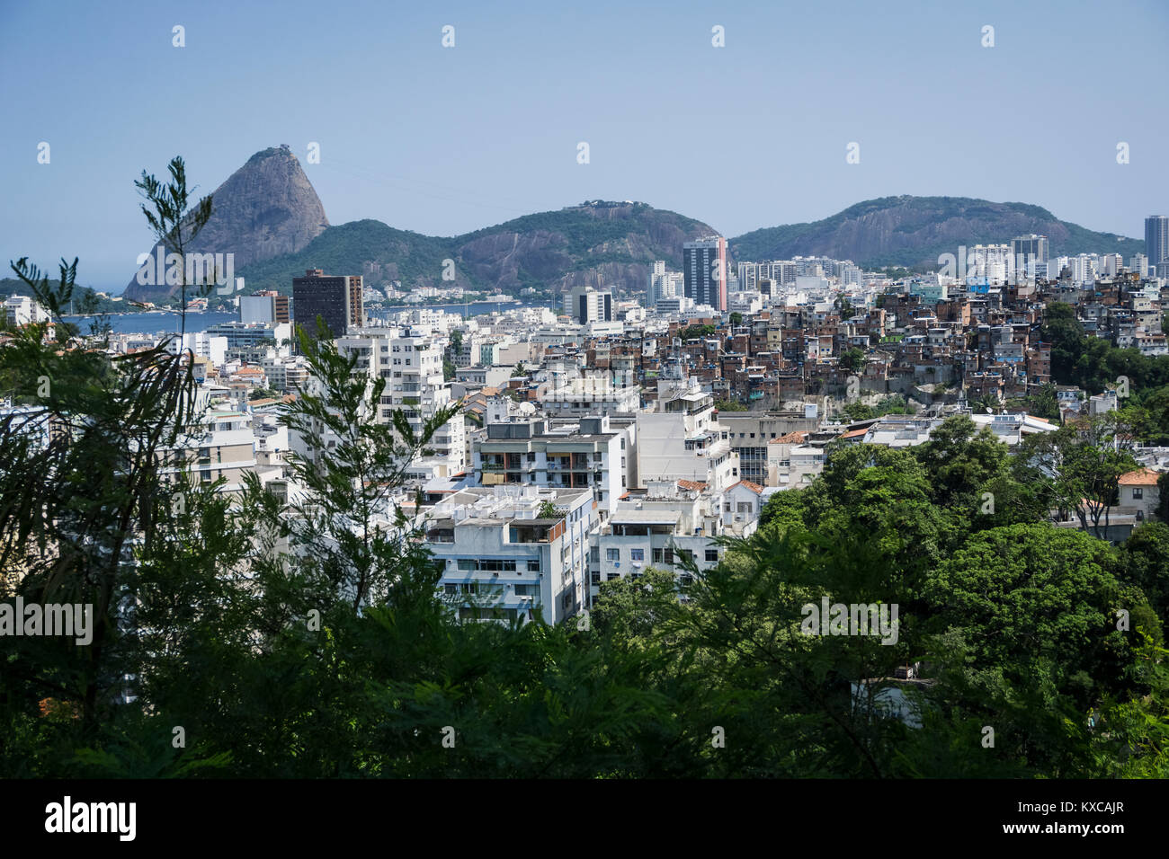 Brazil, Rio de Janeiro, view to the city Stock Photo - Alamy