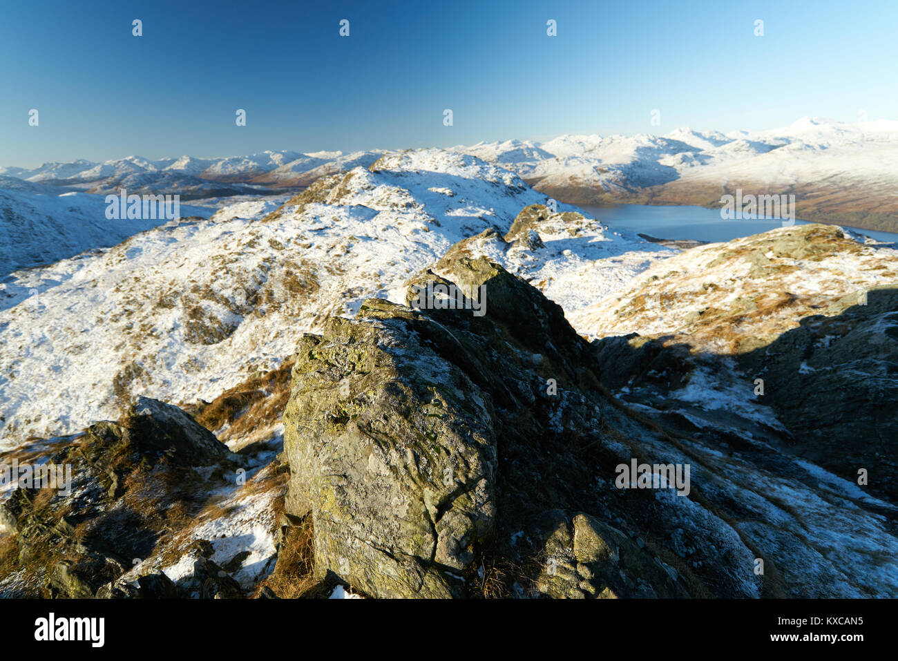 Ben venue summit view hi-res stock photography and images - Alamy