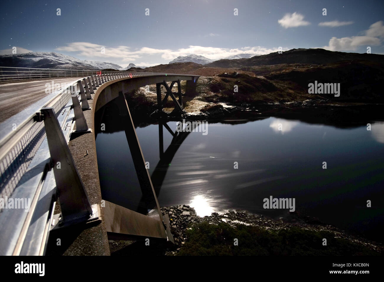 Kylesku bridge winter hi-res stock photography and images - Alamy