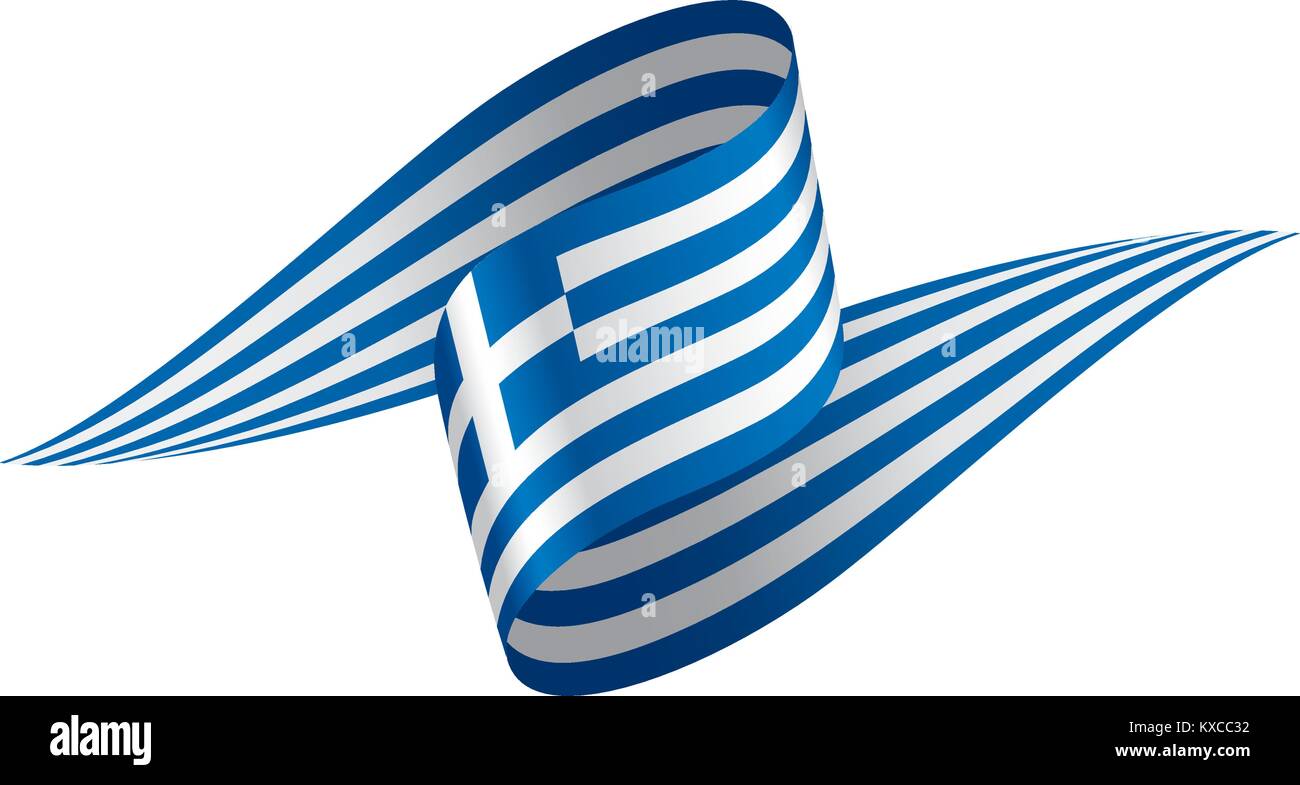 Greece flag, vector illustration Stock Vector Image & Art - Alamy