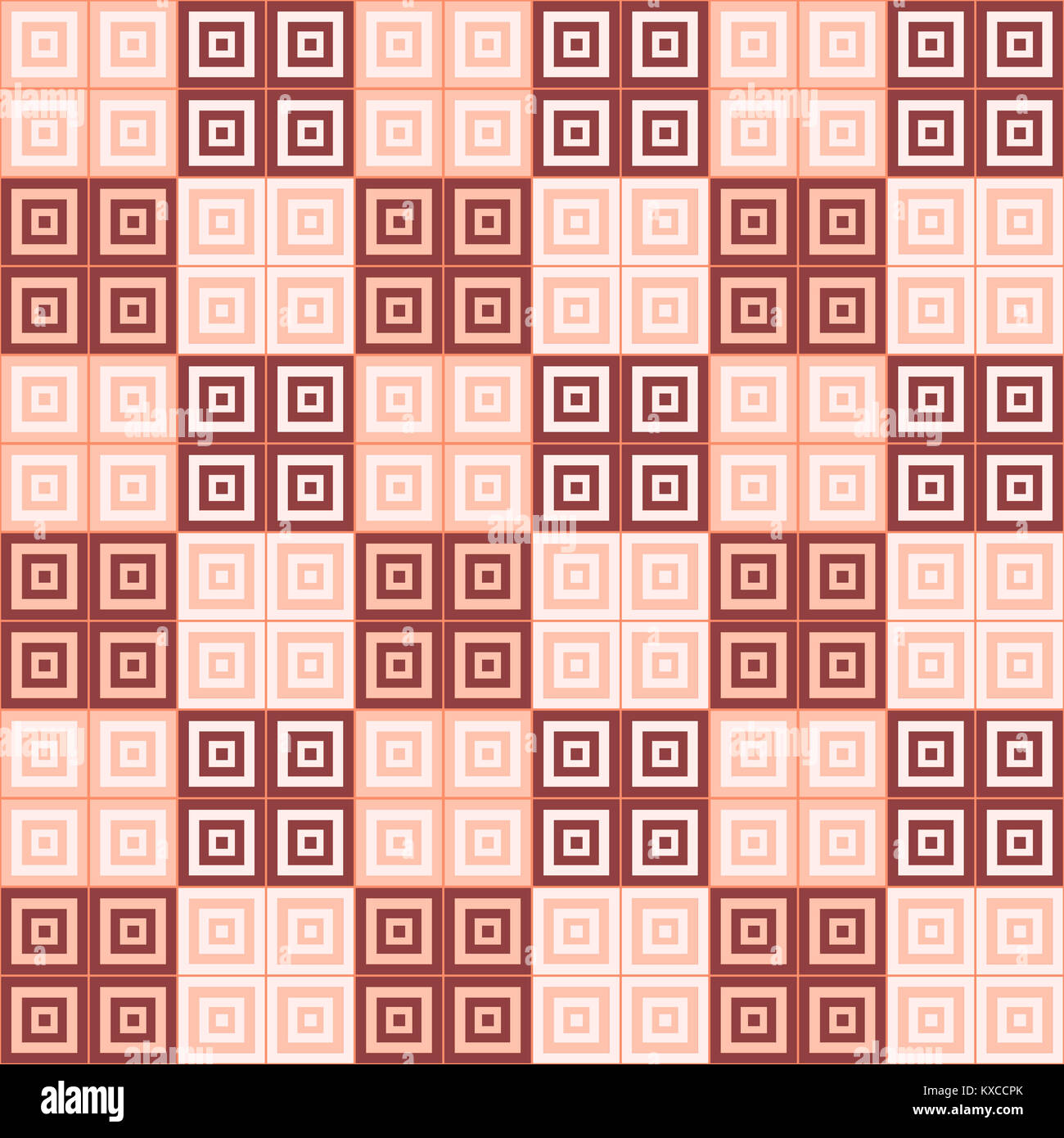 red and pink squares inside squares cube pattern background wallpaper ...