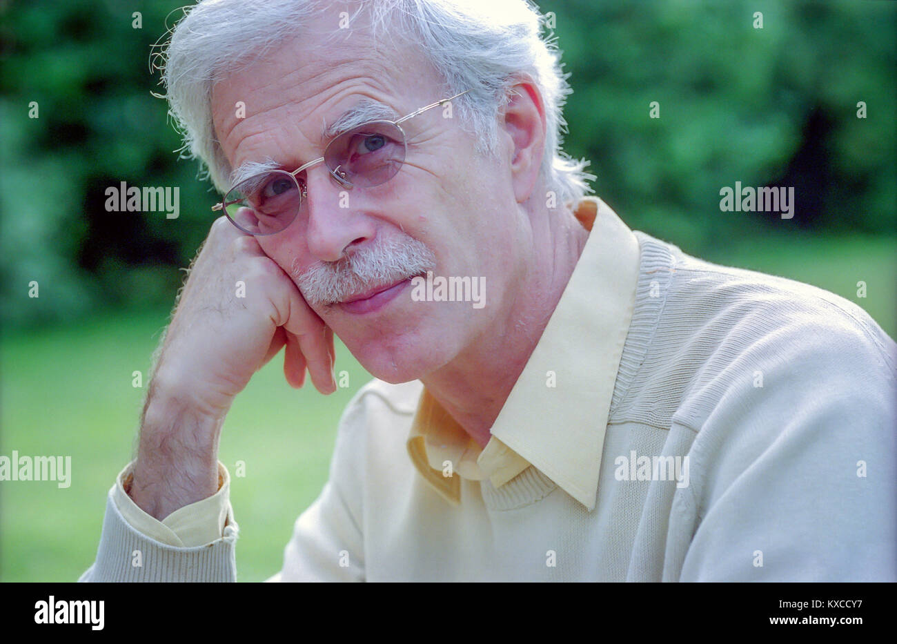 Modern composer Jonathan Harvey Stock Photo - Alamy