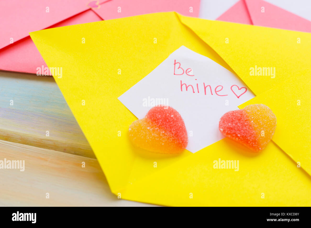 Romantic love note hi-res stock photography and images - Alamy