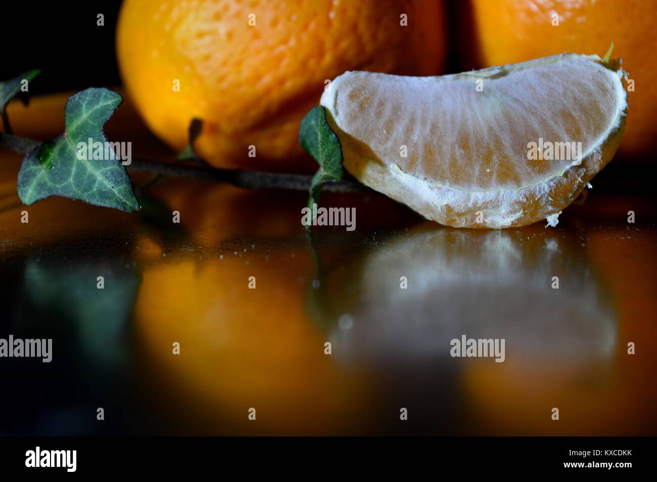 orange and reflection Stock Photo - Alamy