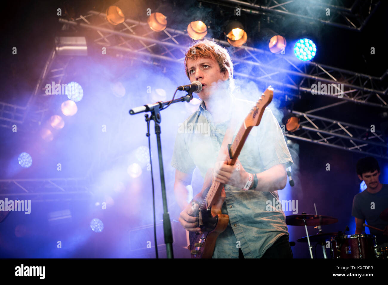 The American singer, songwriter and musician Steve Gunn performs a live ...