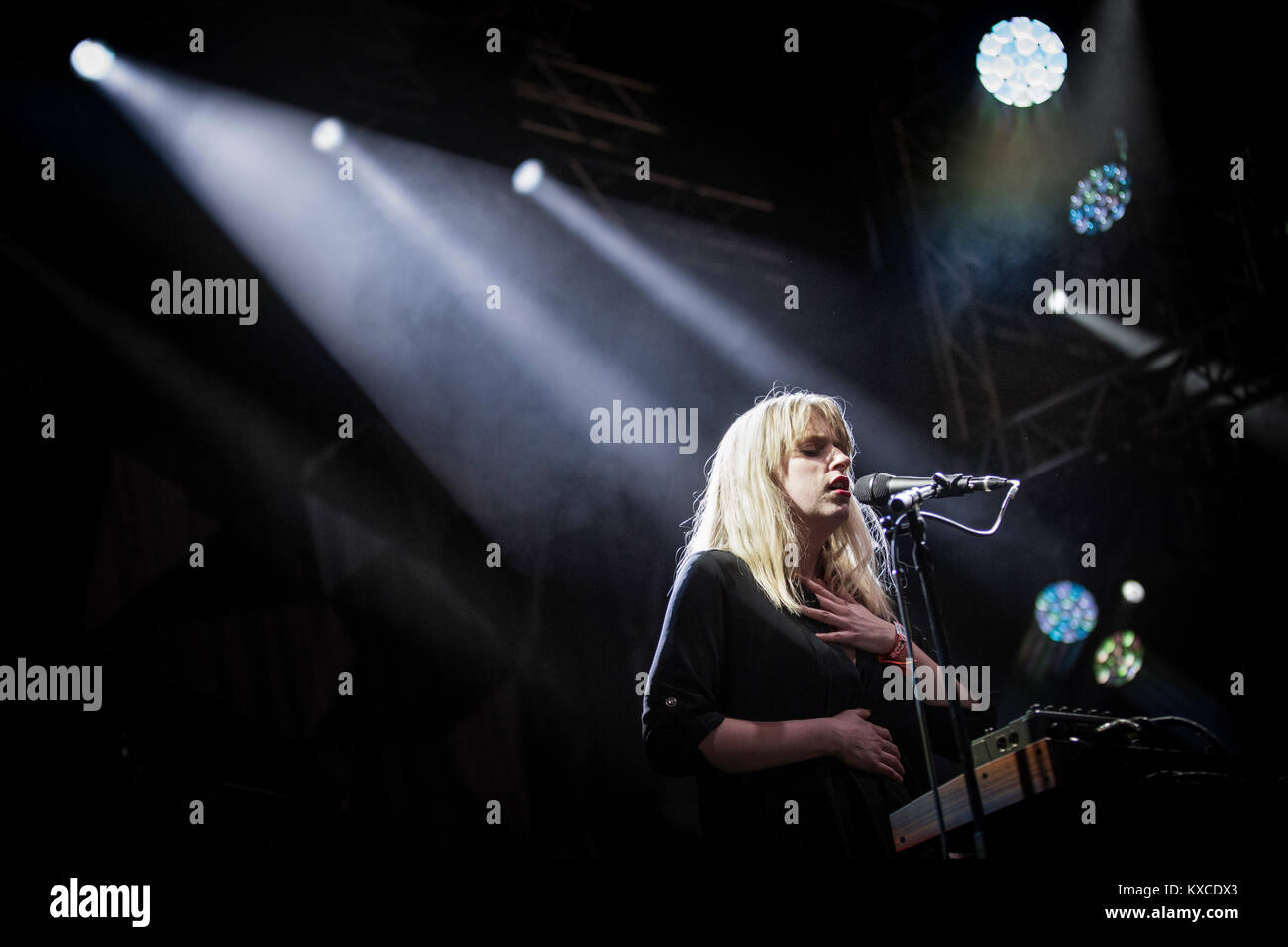 The Norwegian singer, songwriter and musician Susanne Sundfør performs ...