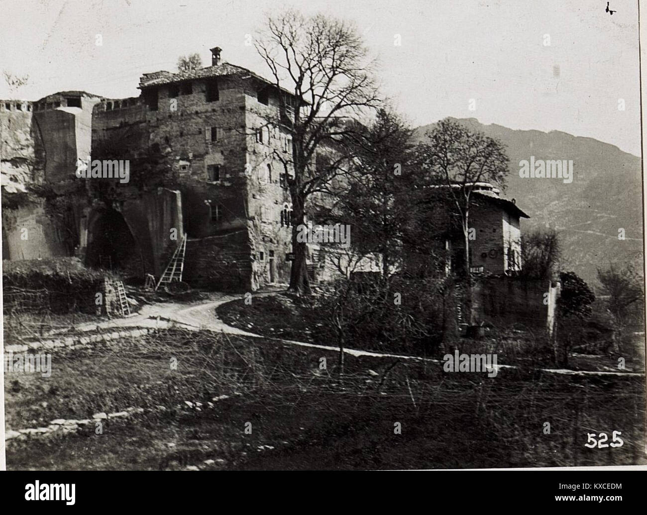 A military or strategic observation point located north of Riva, Italy ...
