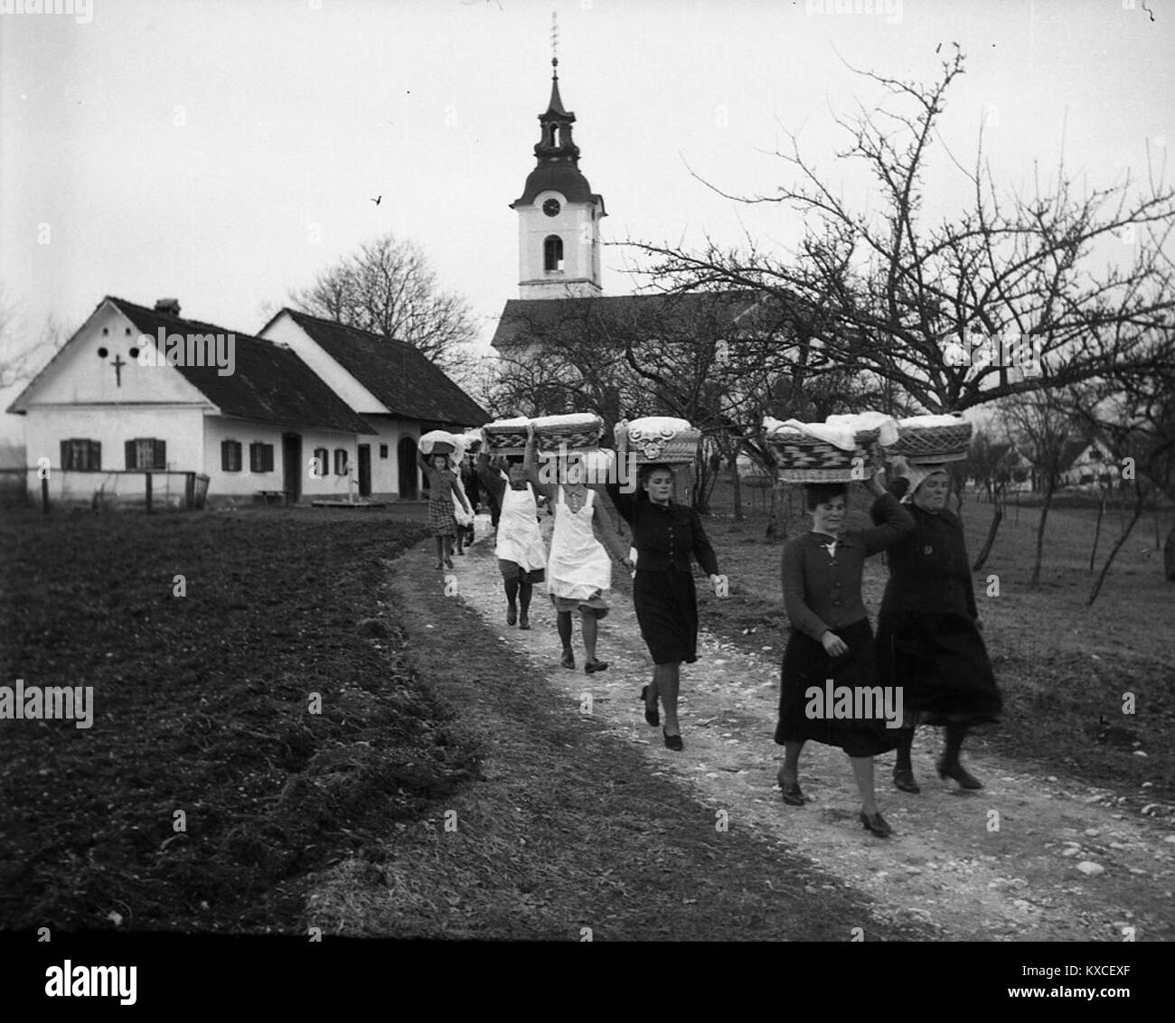 Slovenian food Black and White Stock Photos & Images - Alamy