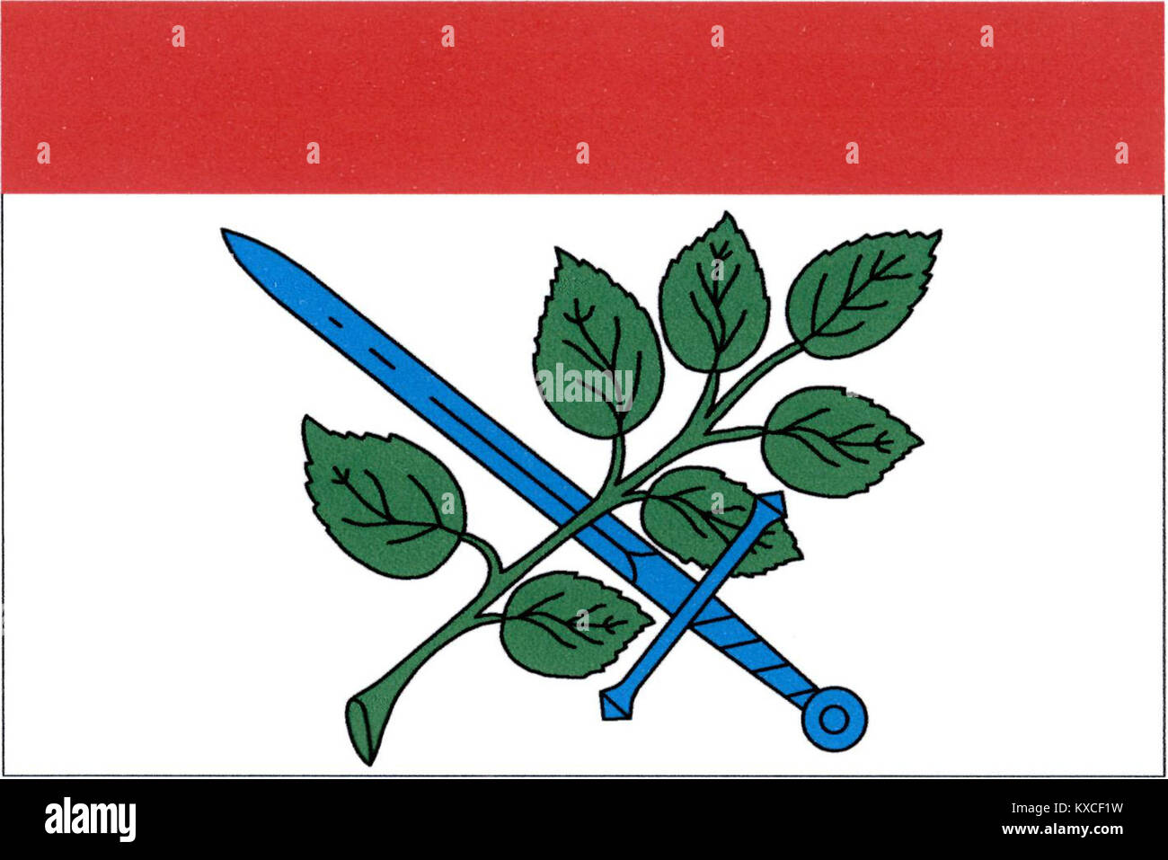 Velký Malahov vlajka Stock Photo - Alamy