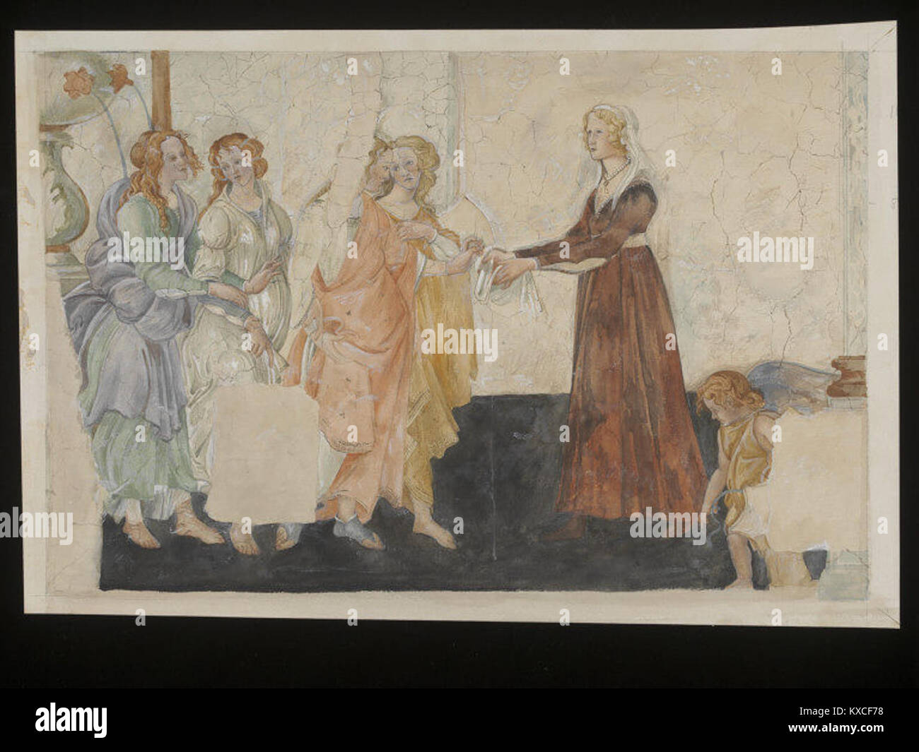 The three graces painting hi-res stock photography and images - Alamy