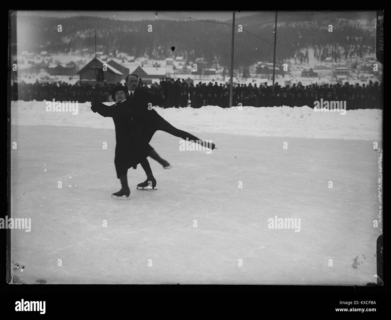 International ice skating Black and White Stock Photos & Images - Alamy