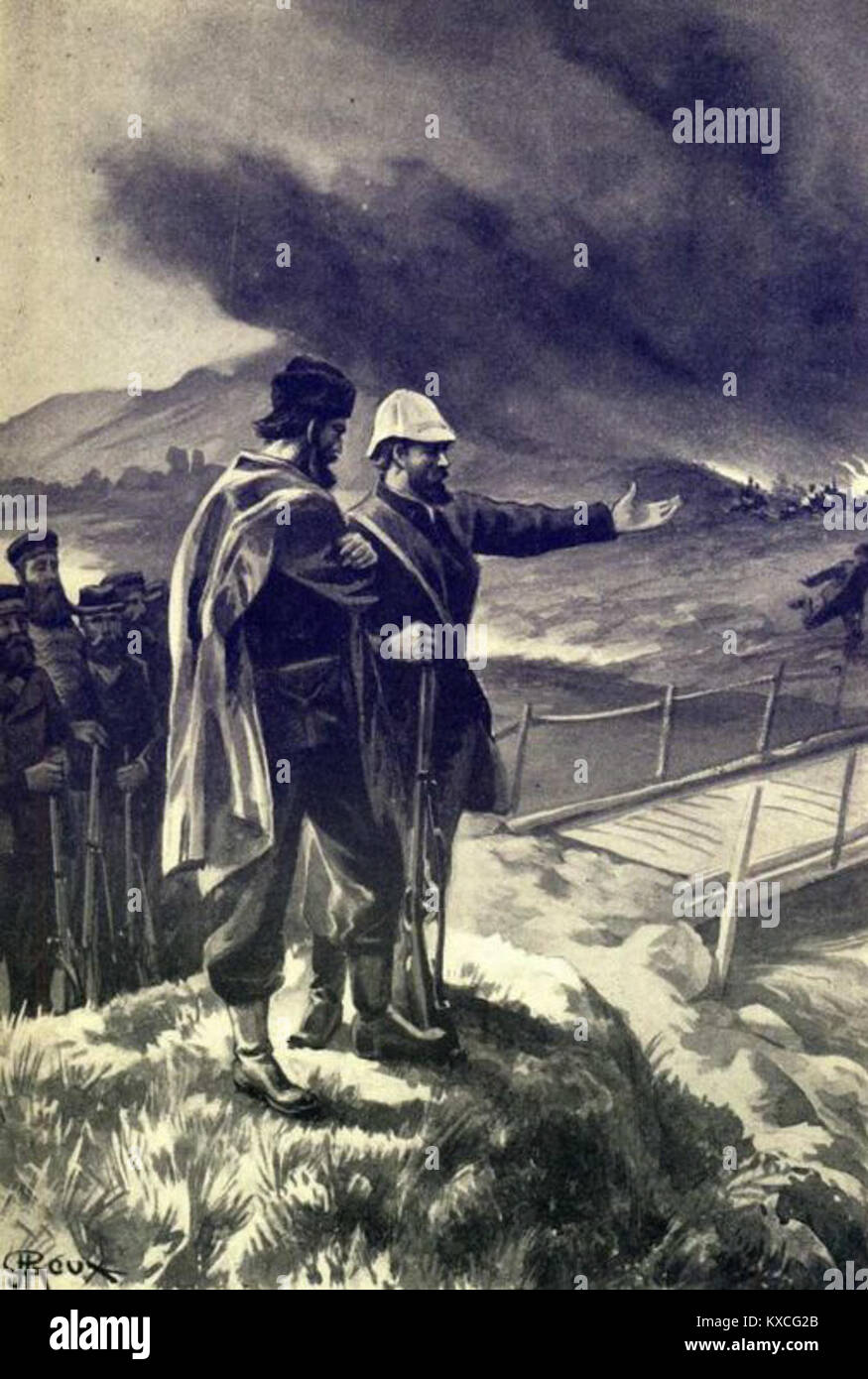 An illustration from page 248 of the 1909 Hetzel edition of Jules Verne ...
