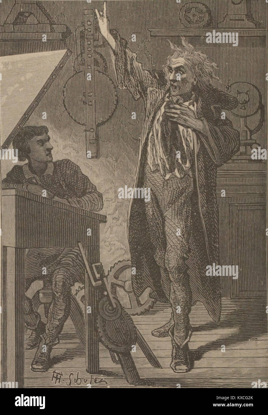 'Maître Zacharius' by Jules Verne tells the story of a skilled ...