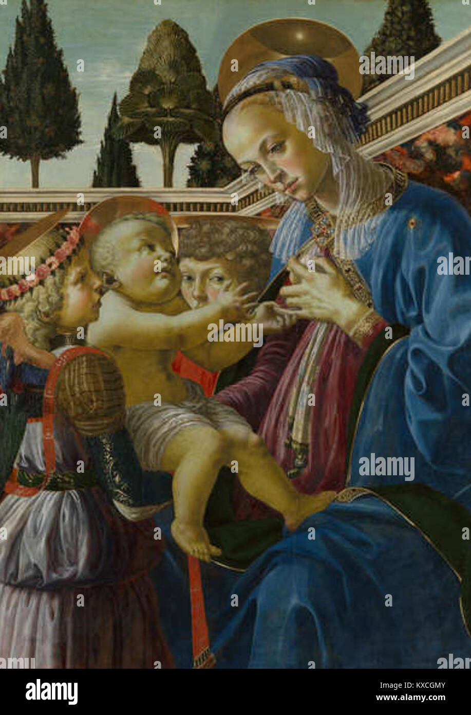The 'Madonna del Latte' by Verrocchio is a renowned Renaissance ...