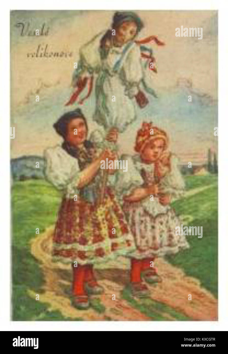 Vesel, velikonoce is a Czech term referring to Easter celebrations in ...