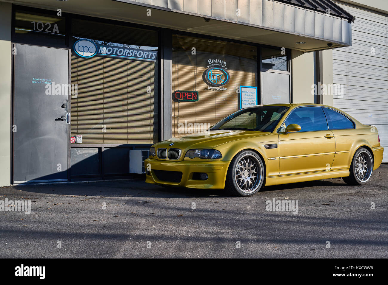 Phoenix Yellow M3 Stock Photo - Alamy