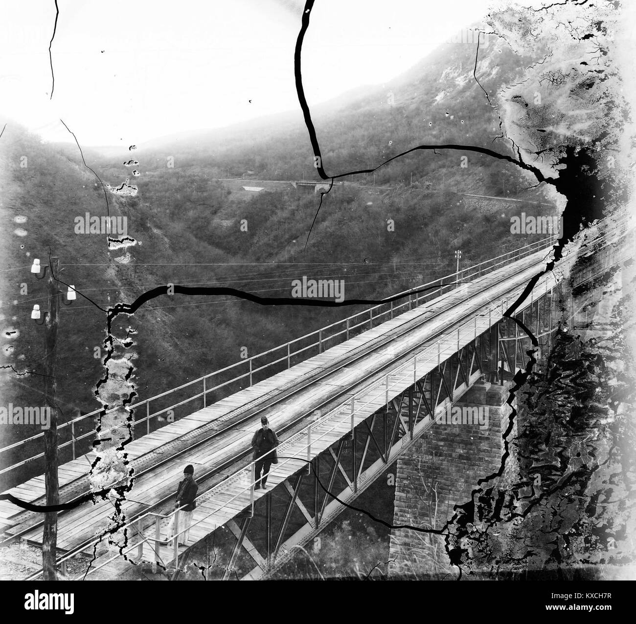 The viaduct over Czigány-völgy near Tilicske is a significant ...