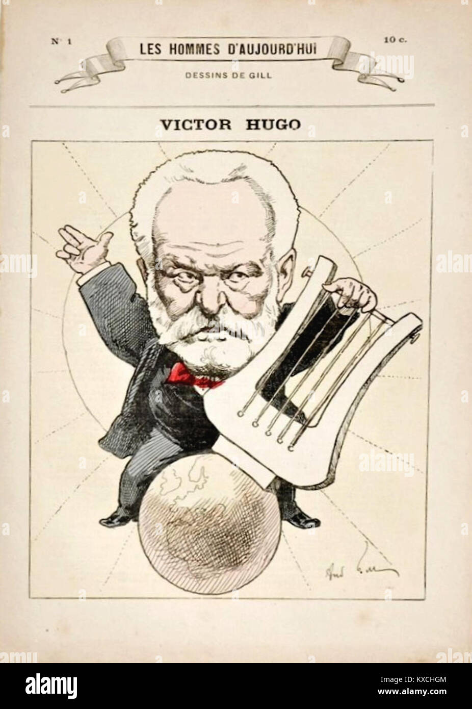 Andre gill caricature hi-res stock photography and images - Alamy