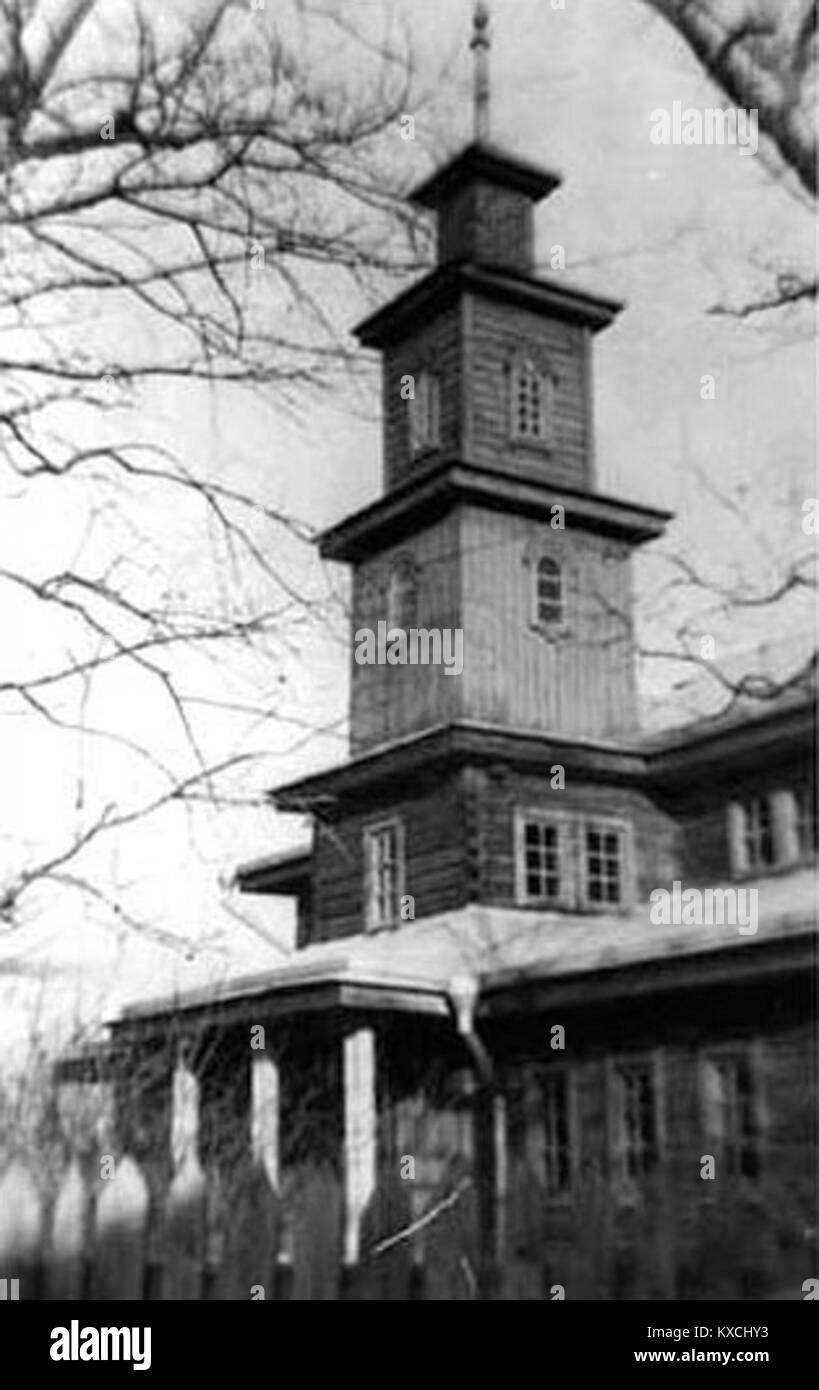 The 1930 photograph of Vidzy, a village in the Soviet Union, depicts ...