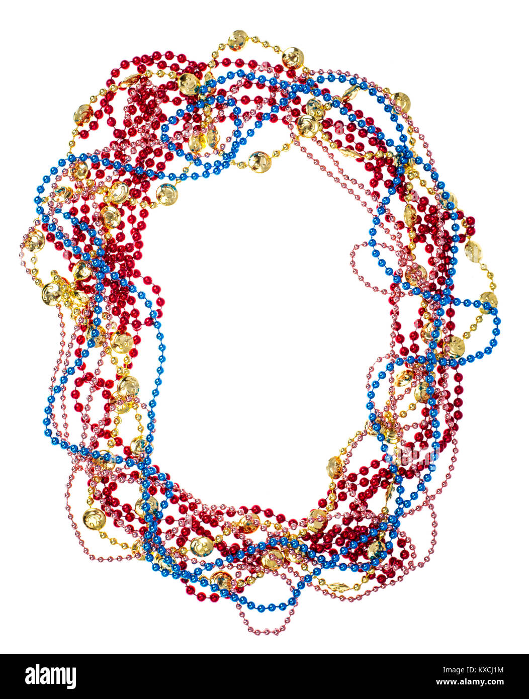 Gold string beads hi-res stock photography and images - Alamy