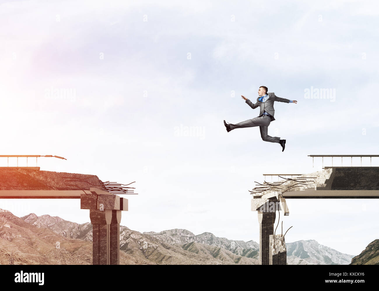 Problems and difficulties overcoming concept Stock Photo - Alamy