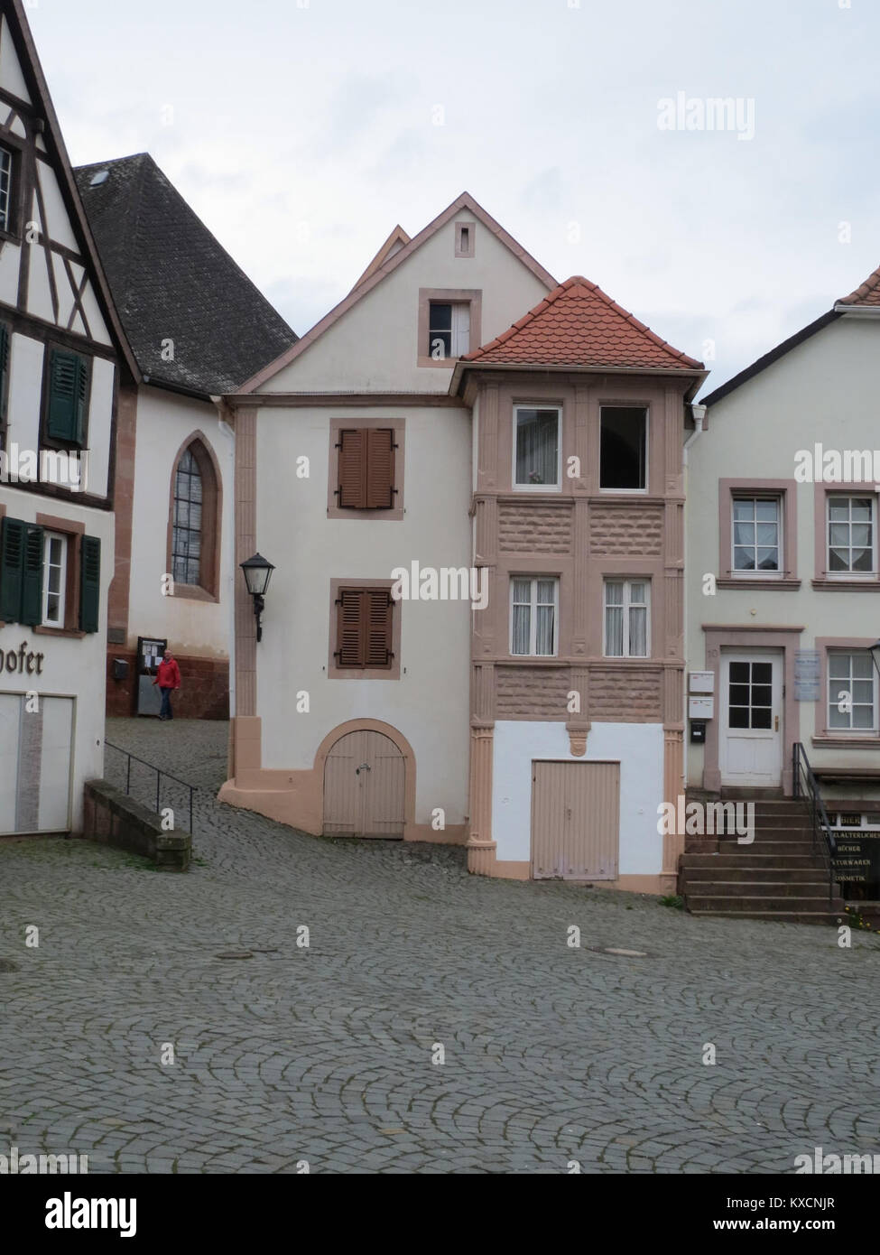 A photograph of Kirchstraße 3, located in Ottweiler, Germany, showing a ...