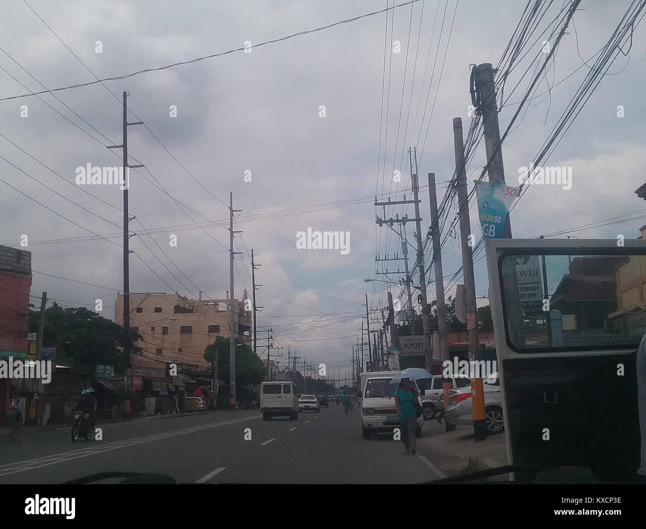 A photograph taken on May 23, 2017, showing National Highway (N1) in ...