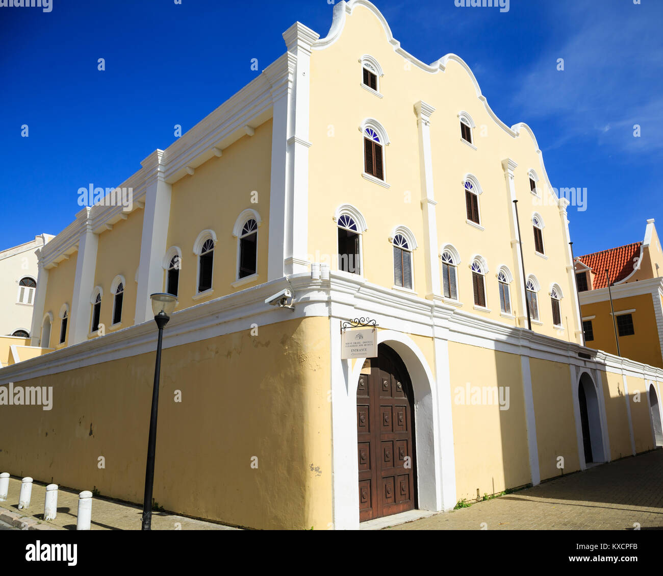 Emanuel Synagogue on Curacao Stock Photo - Alamy