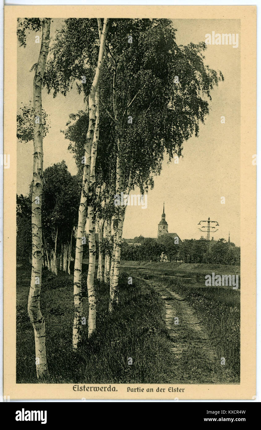 20843-Elsterwerda-1918-An der Elster-Brück & Sohn Kunstverlag Stock ...