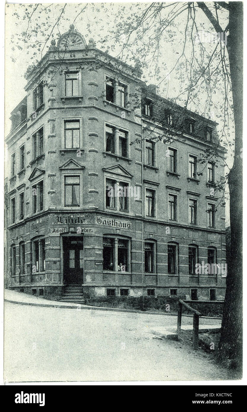 21726-Mittweida-1920-Gasthaus zur Linde-Brück & Sohn Kunstverlag Stock ...