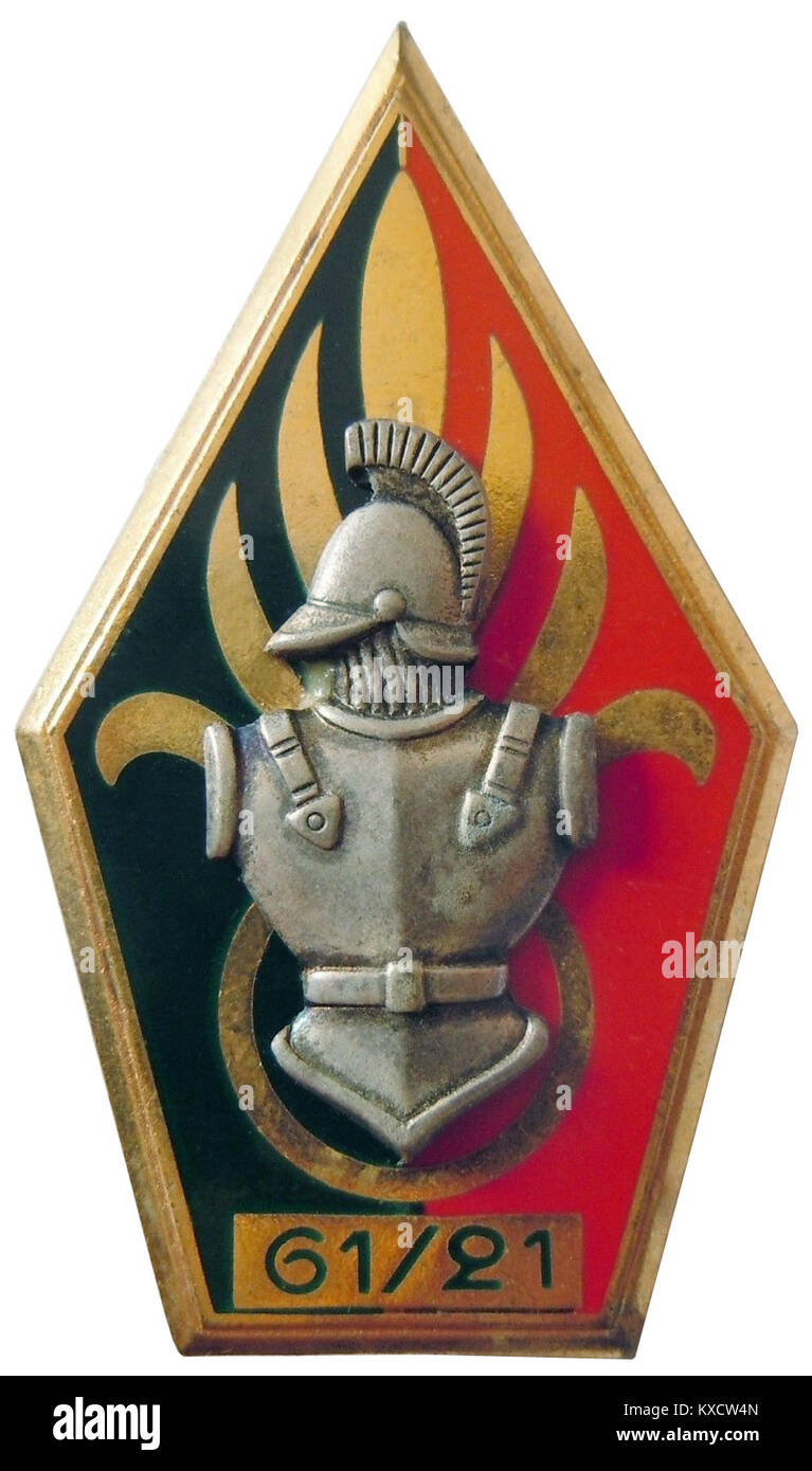 Military insignia of the 21st Company, 61st Engineer Battalion, Type 1 ...