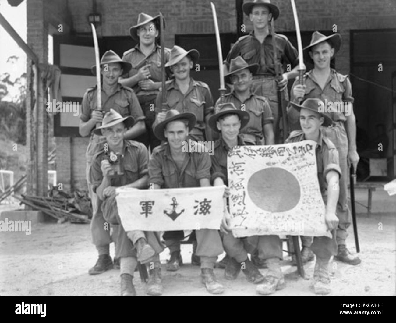 Battalion identity flag hi-res stock photography and images - Alamy