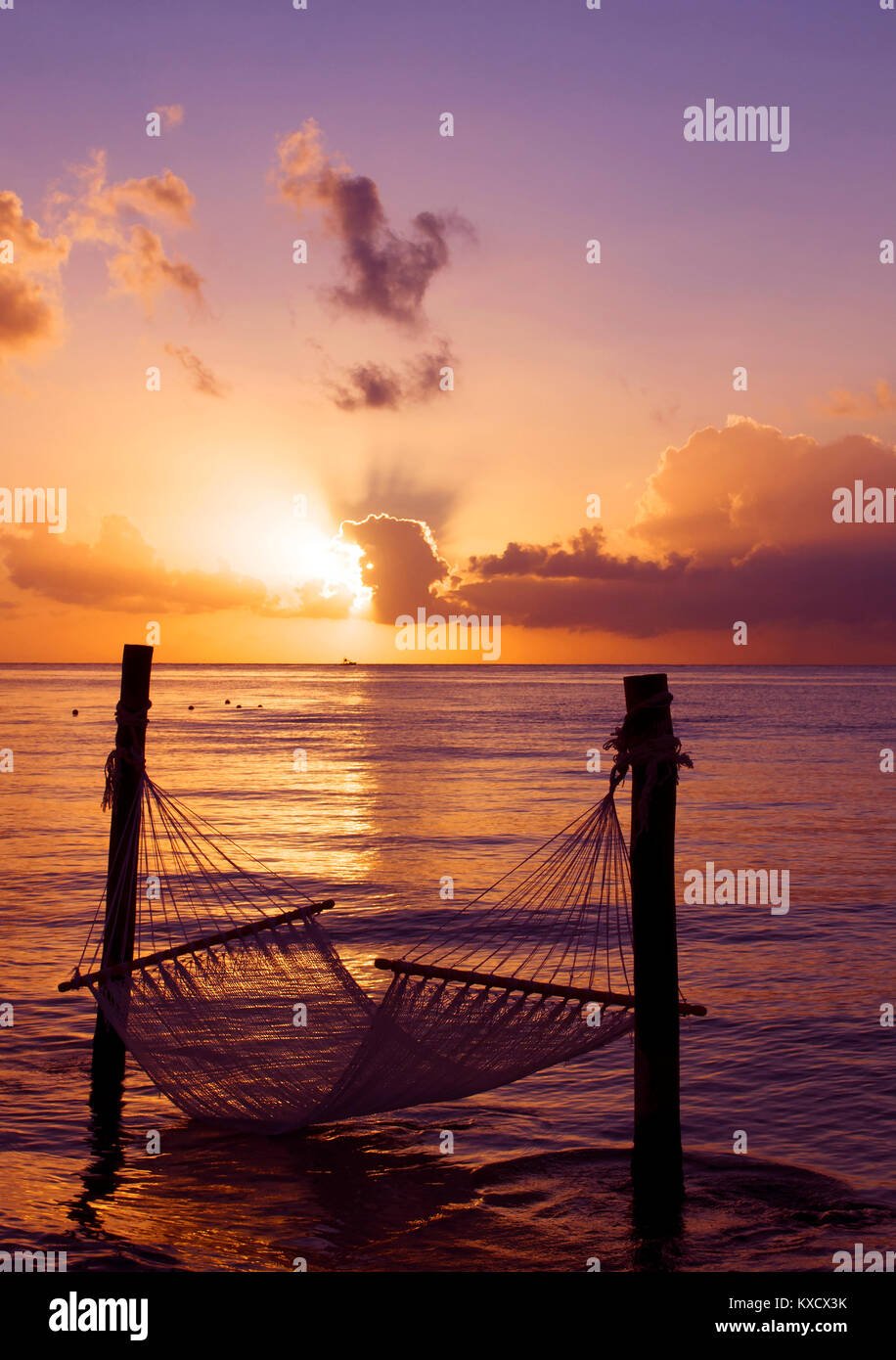 Hammock over water hi-res stock photography and images - Alamy