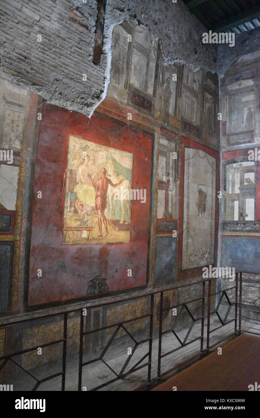 House of the Vettii, Pompeii, Italy Stock Photo - Alamy
