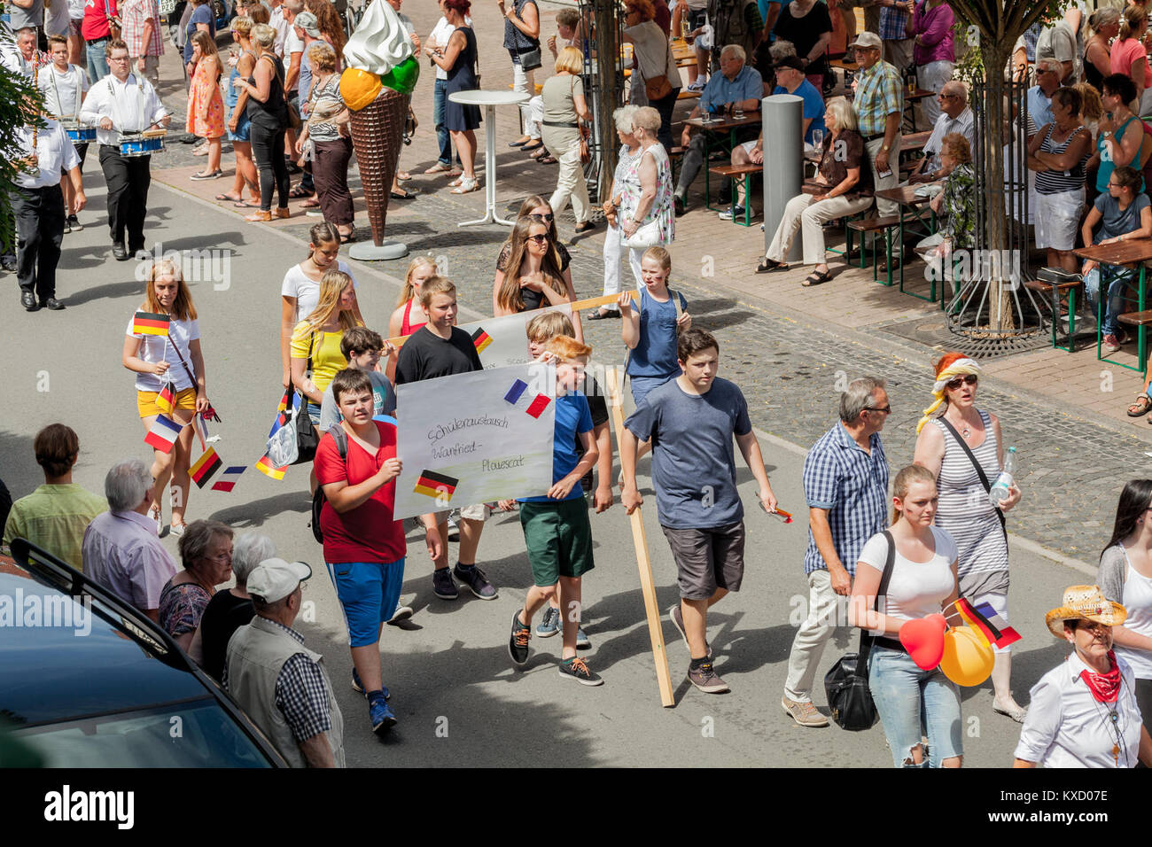 The Wanfrieder Schützenfest is a traditional German shooting festival ...