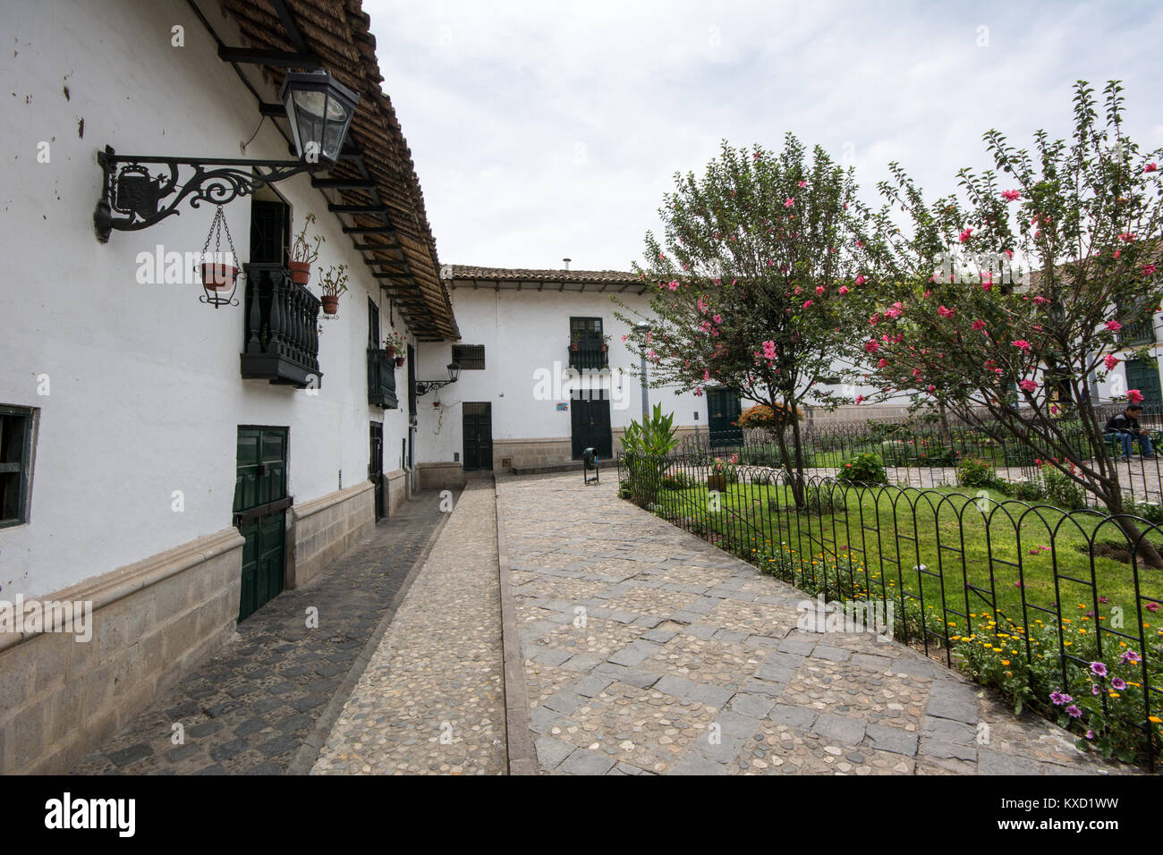 Peru colonial architecture hi-res stock photography and images - Alamy