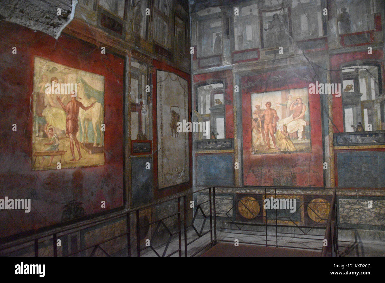 House of the Vettii, Pompeii, Italy Stock Photo - Alamy