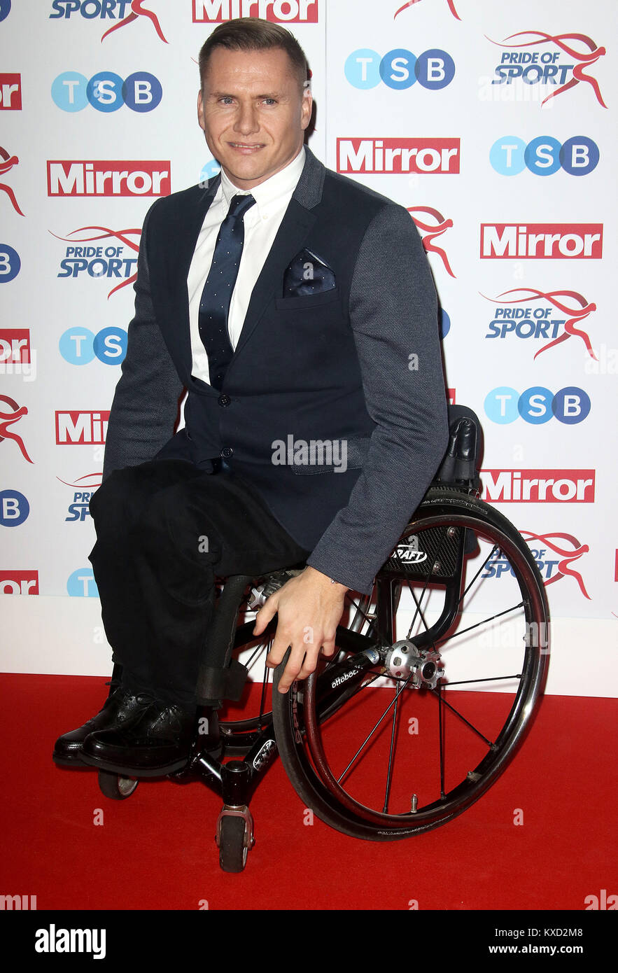 Nov 22, 2017 - David Weir attending Pride of Sport Awards 2017 ...