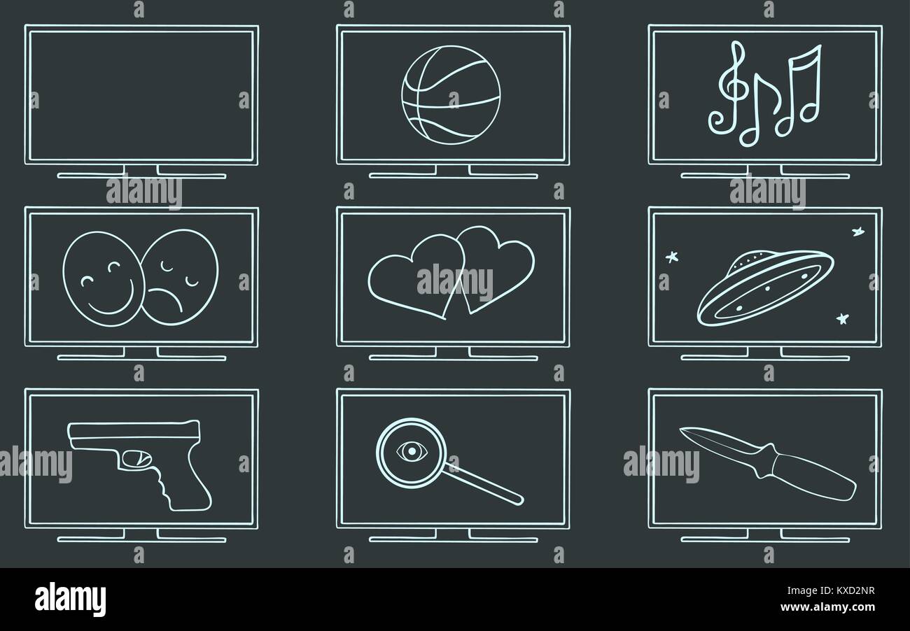 Entertainment crime Stock Vector Images - Alamy