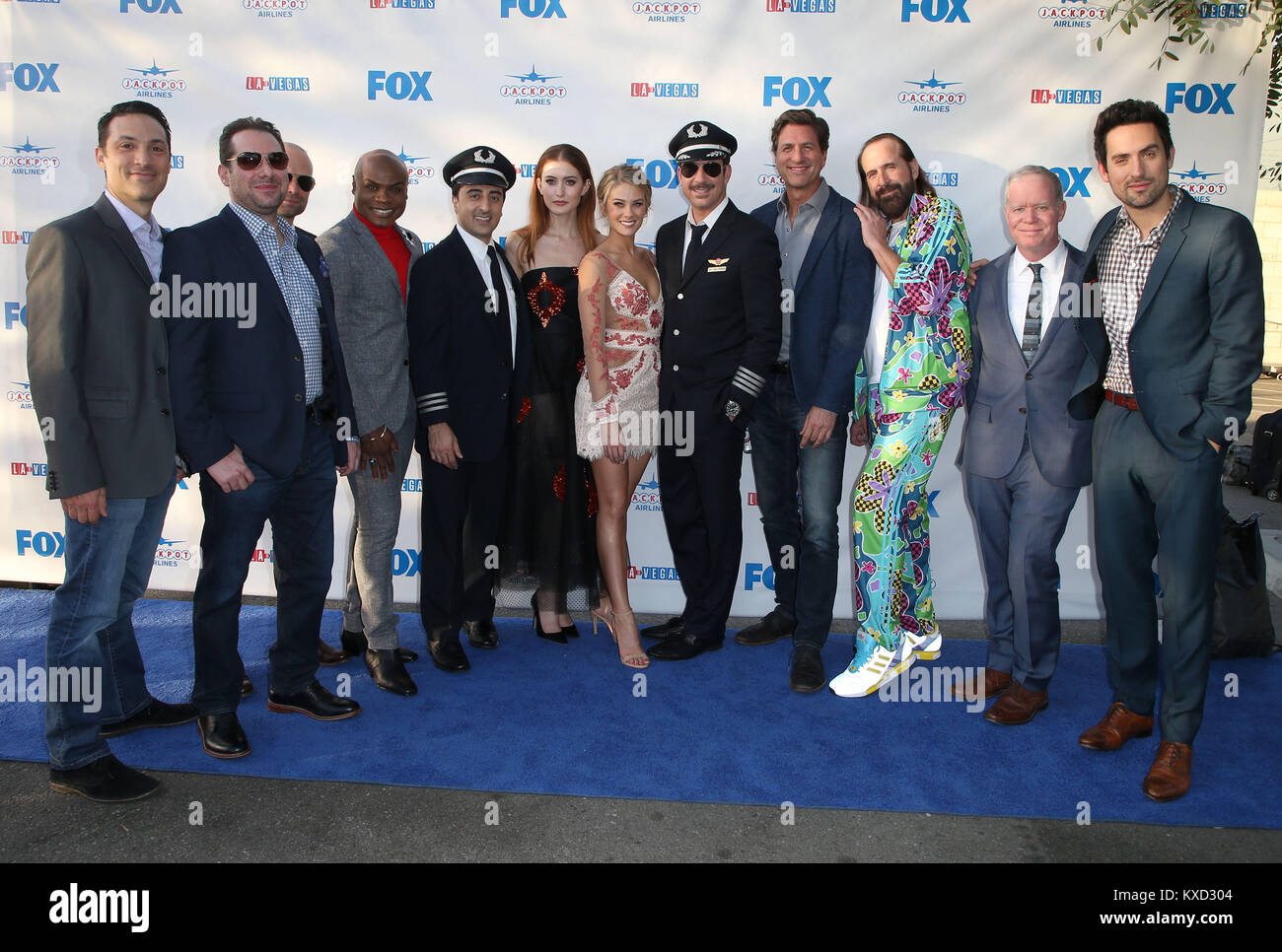 Premiere Of Fox's 'LA To Vegas' Featuring: Jonathan Fener, Lon Zimmet ...