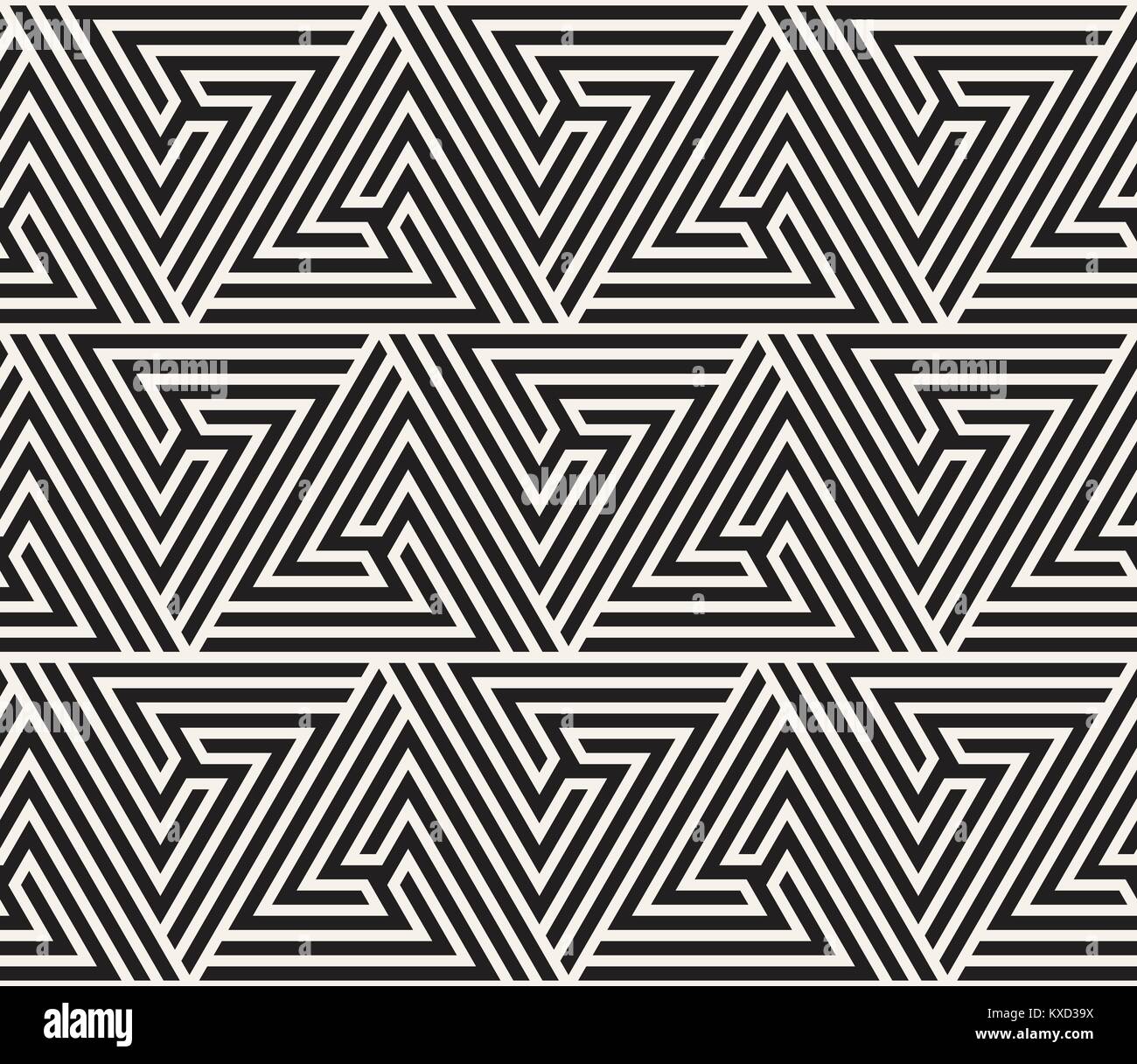 Triangle pattern geometric hi-res stock photography and images - Alamy