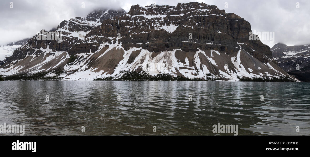 Panoramic view bow lake hi-res stock photography and images - Alamy