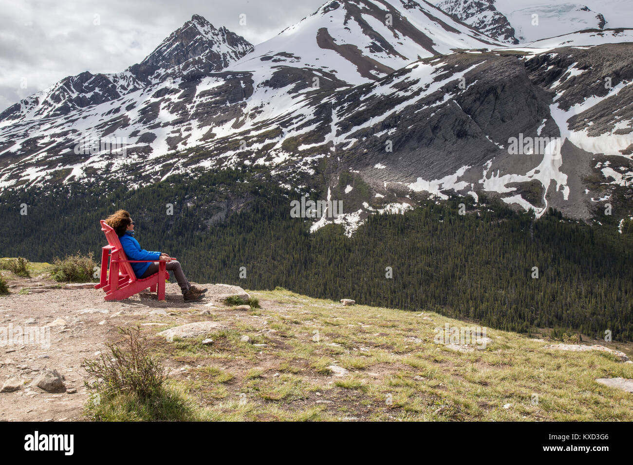 Resting against chair hi-res stock photography and images - Alamy