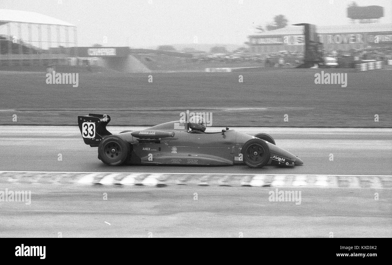 American privateer John Lee in his Ralt RT32, British Formula 3 race ...
