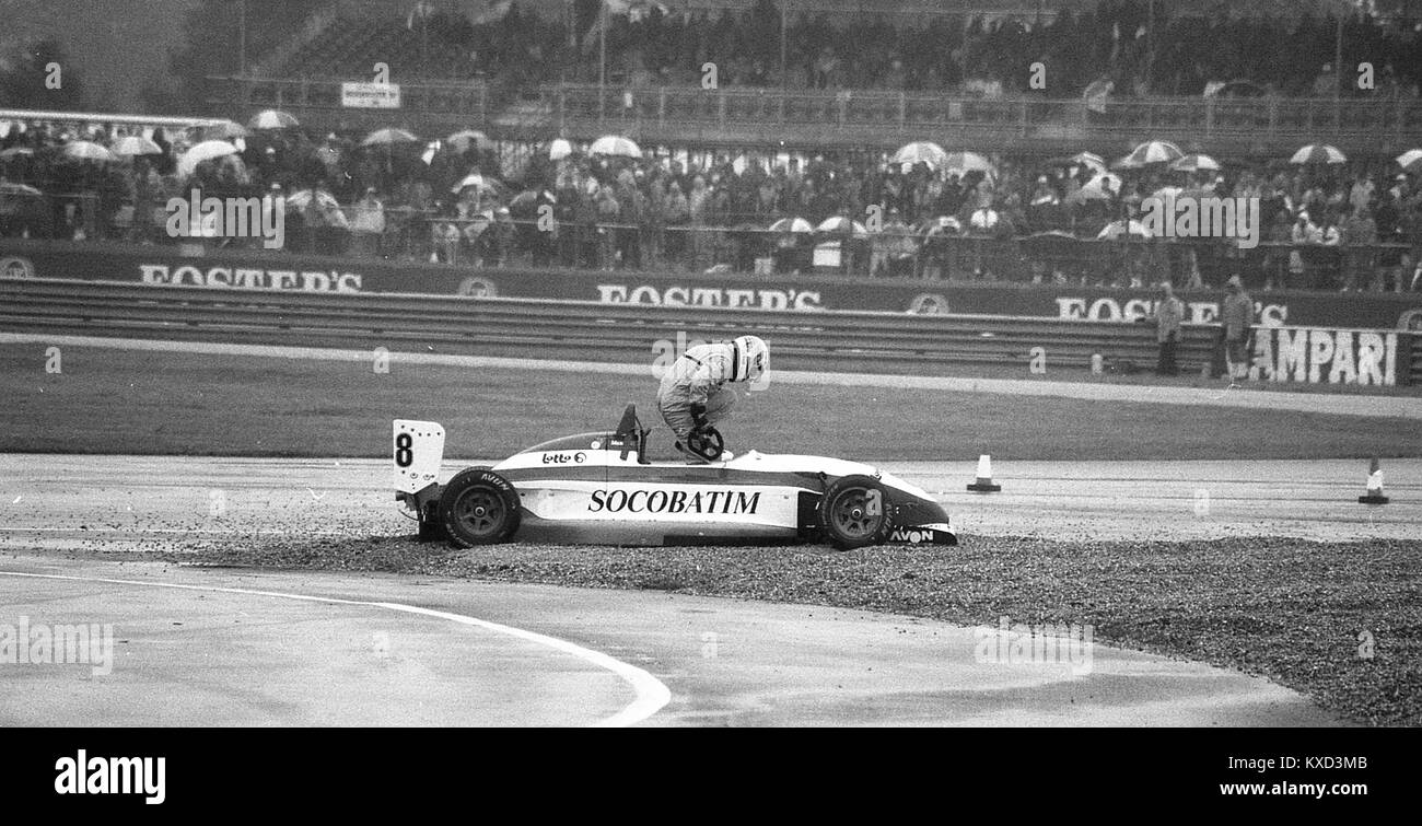 Philippe Adams, British Formula 3 race, supporting the British Grand ...