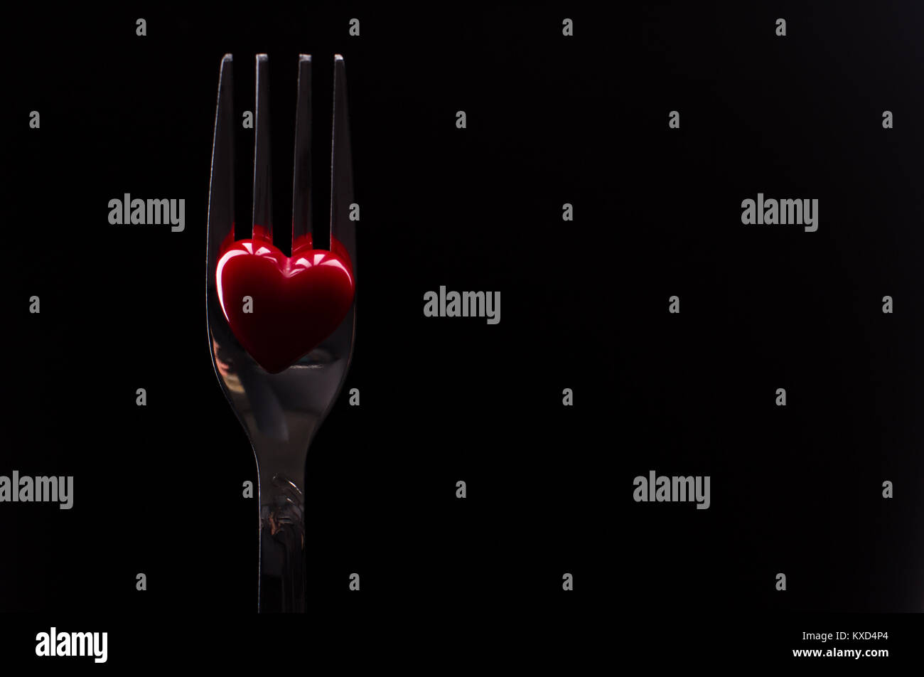 Red stainless steel heart hi-res stock photography and images - Alamy