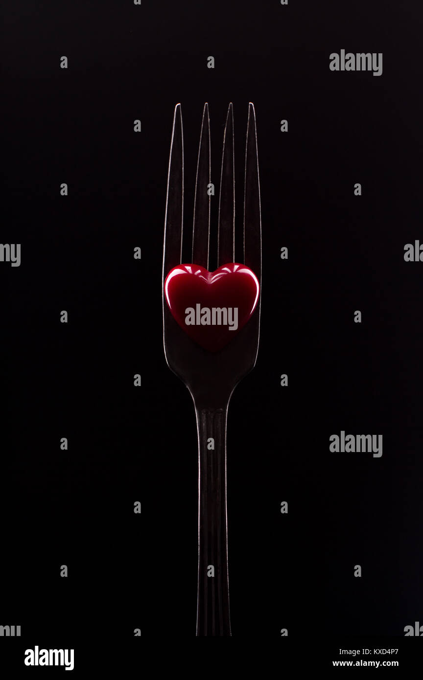 Red stainless steel heart hi-res stock photography and images - Alamy